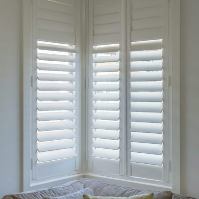 Timber Plantation Shutters | Wooden Window Shutters | Basswood Shutters - MyDirectBlinds.com.au