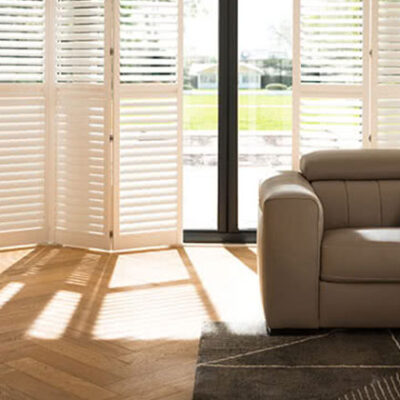 Timber Plantation Shutters | Wooden Window Shutters | Basswood Shutters - MyDirectBlinds.com.au