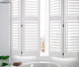 Double Hinged Plantation Shutters | Concertina Shutters